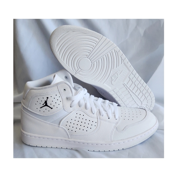 Nike | Shoes | Nike Air Jordan Access Mens Shoes White Pale Ivory ...